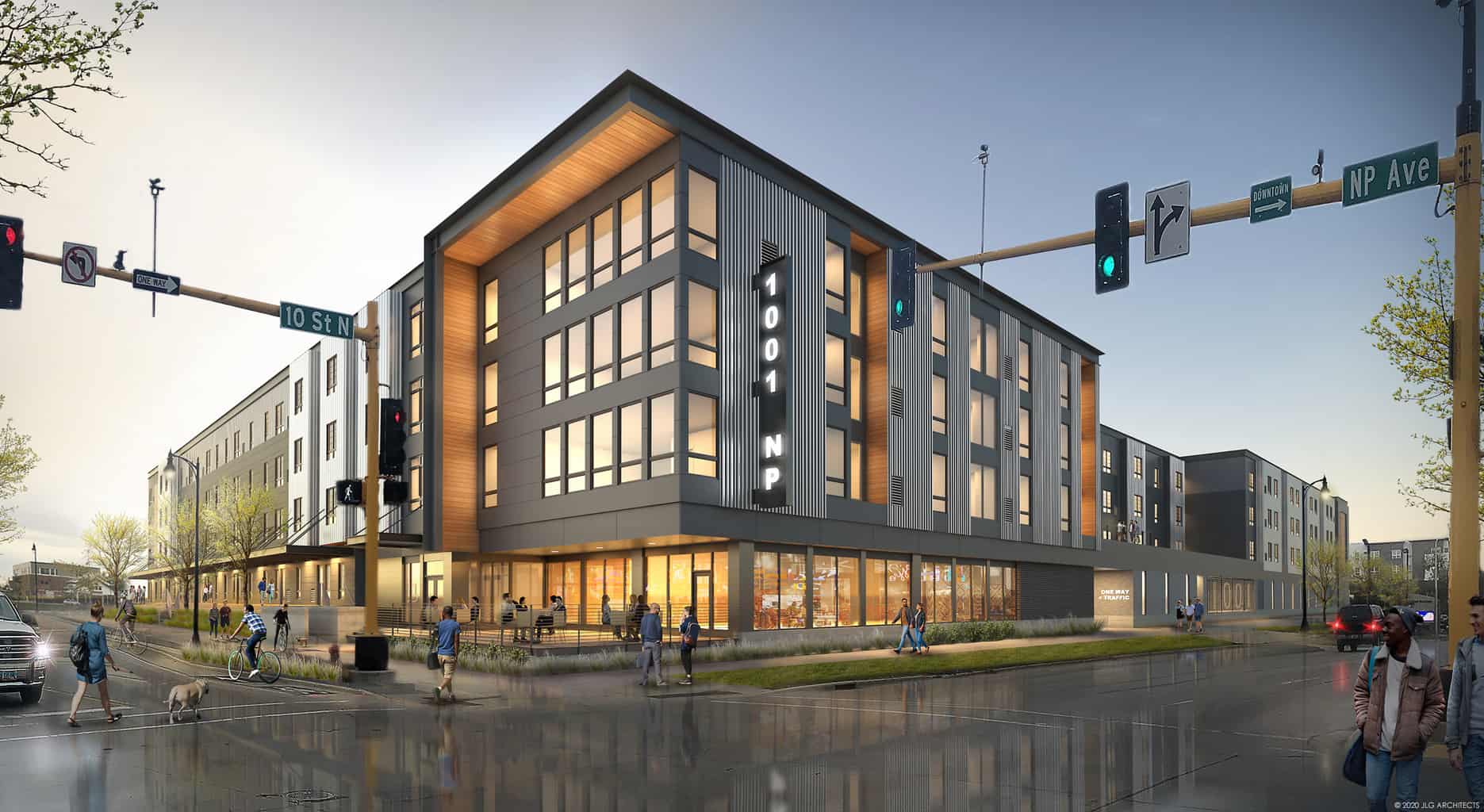 Kilbourne Breaks Ground On 'The Landing' Downtown Mixed-Use Project