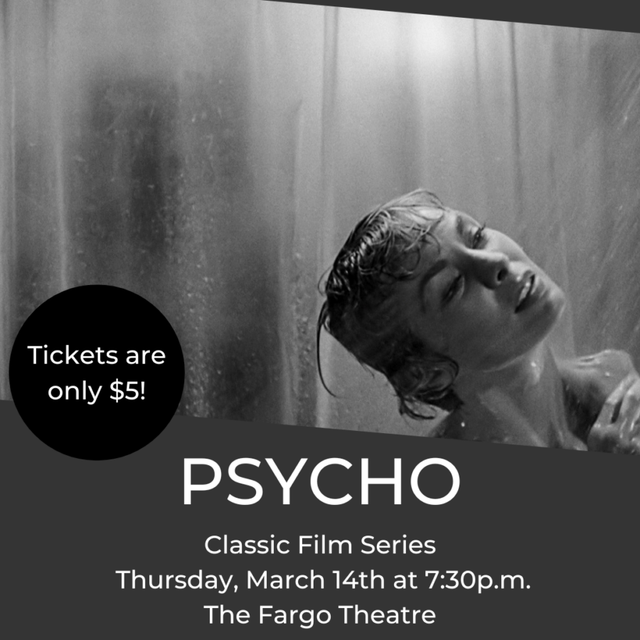 PSYCHO - Classic Film Series - Fargo Theatre - Fargo Underground
