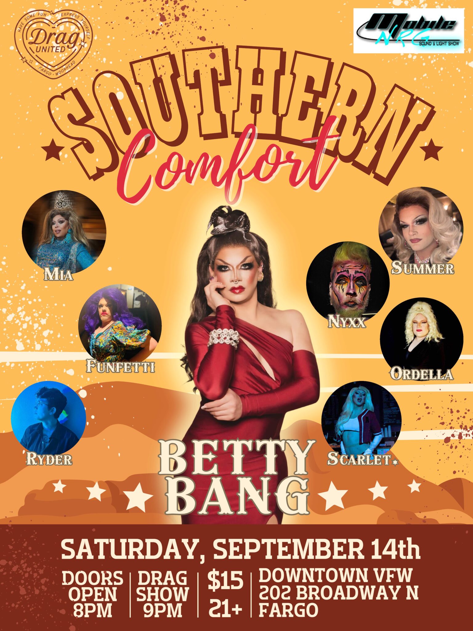 SOUTHERN COMFORT Drag Show - Fargo Underground