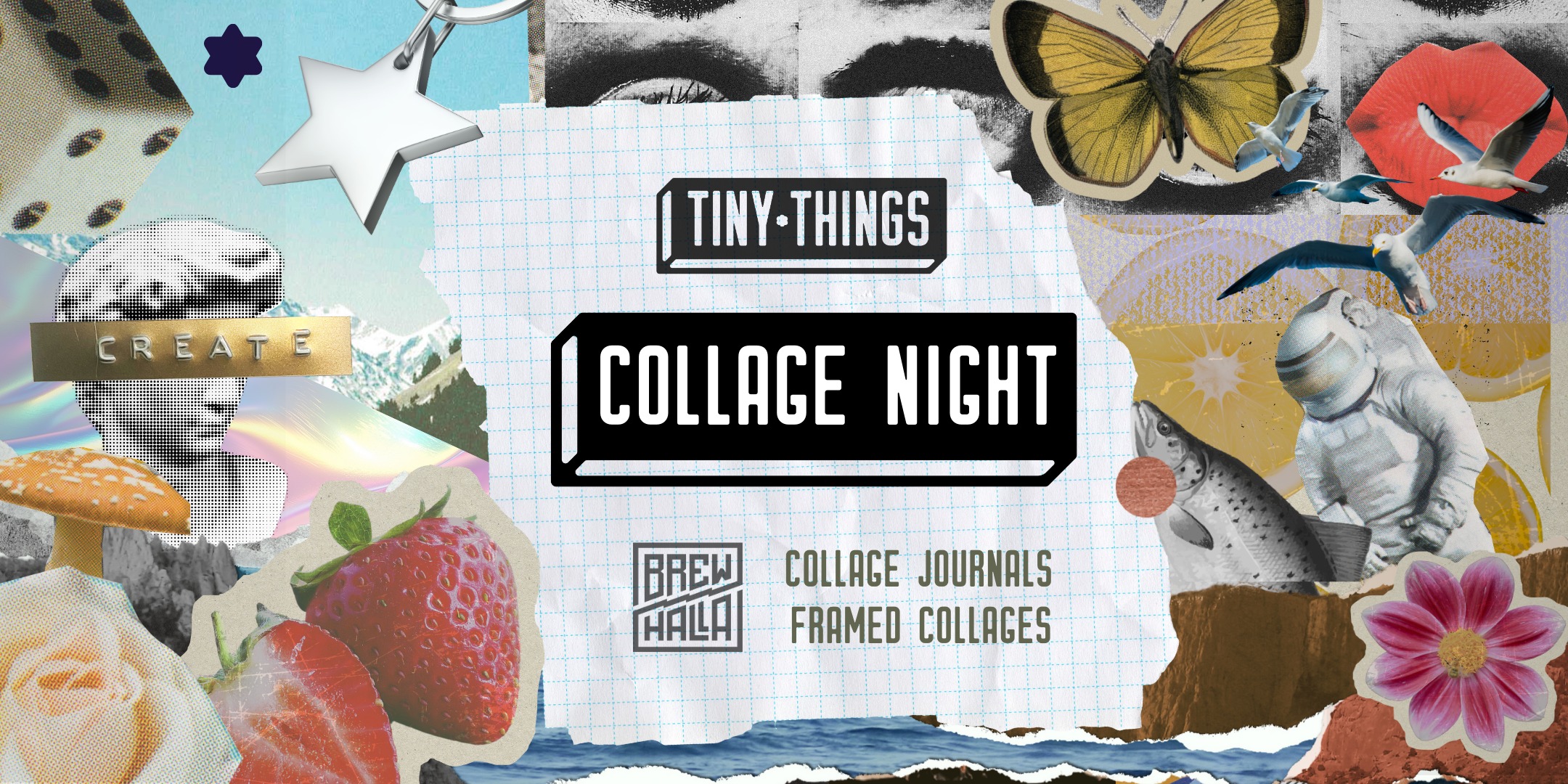 Collage Night with Tiny Things! [TICKETED EVENT] - Fargo Underground