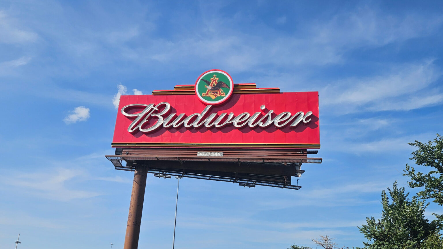 Fargo's Iconic Budweiser Billboard Receives Modern LED Upgrade - Fargo ...